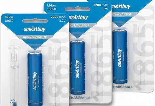 Аккумулятор Li-ion Smartbuy 18650 BL1 2200mAh