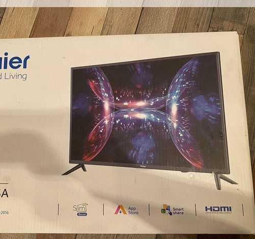 Телевизор Haier SMART tv 24 дюйма новый