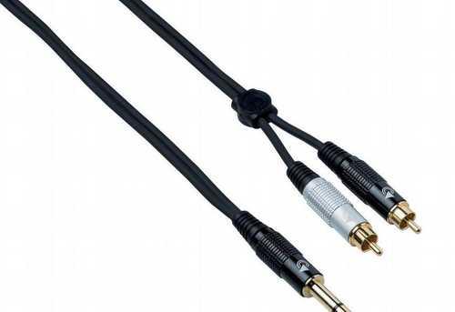 Кабель межблочный Jack-2RCA Bespeco eaysrm150 1.5