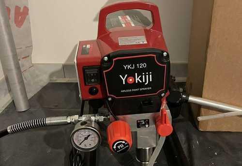 Безвоздушный окрасочный аппарат yokiji 120