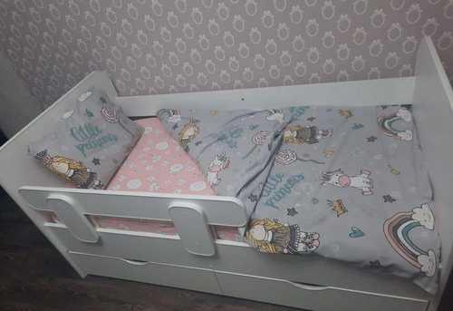 Кровать софа детская кроватка тахта с ящиками