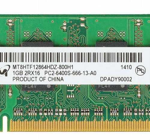 Оперативная память Micron MT8HTF12864HDZ-800H1 1GB