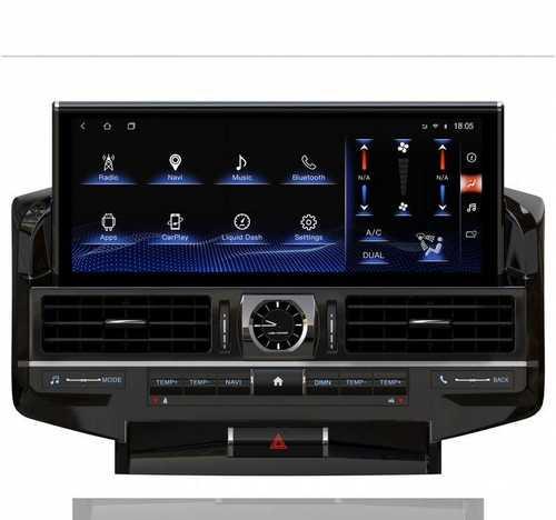 Магнитола Android 13 Toyota Land Cruiser 200 07-15