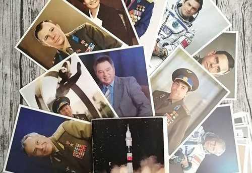 Лётчики космонавты СССР набор открыток