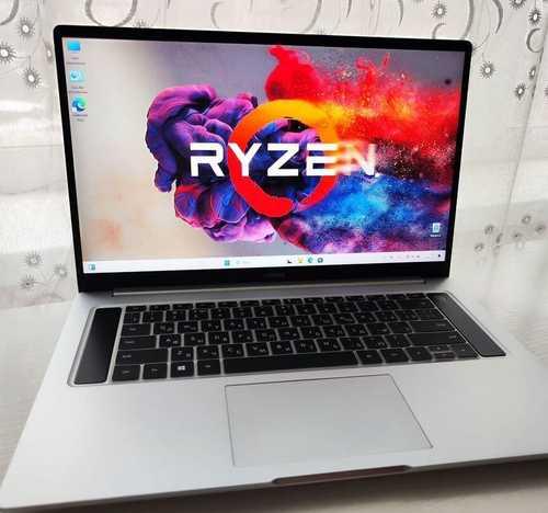 Мощный ноутбук Honor Ryzen5/16gb/512gb