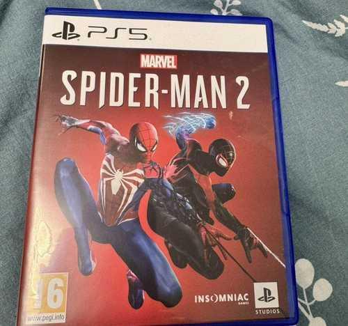 Spider man 2 ps5 диск на русском