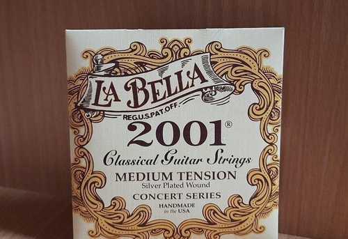 Струны для классической гитары LA bella 2001M