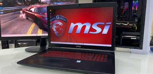 Игровой ноутбук MSI Core i7/GeForce GTX 1050Ti 4Gb