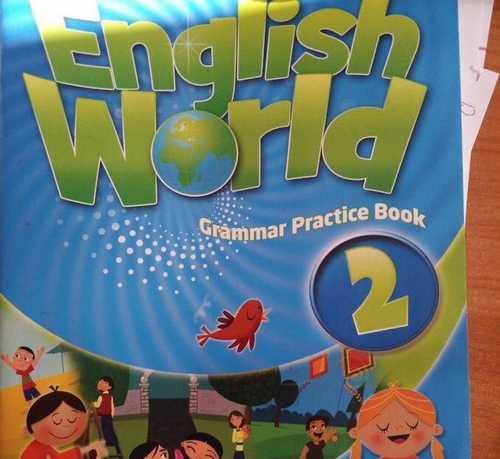 English world 2 Grammar practice book