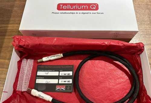 Кабель Tellurium Q Silver USB (A-B) 1m