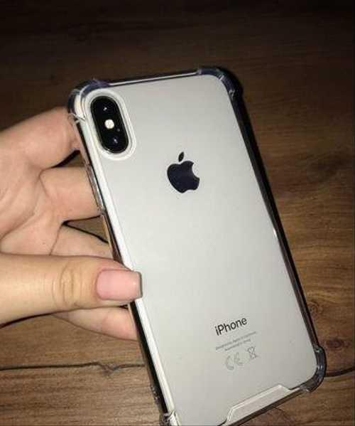 Защитные прозрачные чехлы на iPhone X
