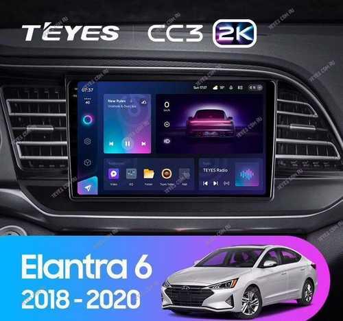 Магнитола Hyundai Elantra 6 2018-2020 Teyes 4/32