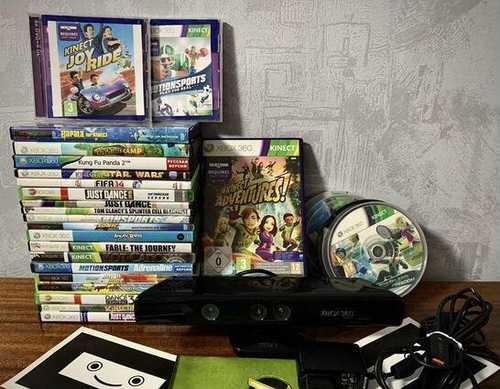 Kinect для Xbox 360 lt 3.0 + 50 игр