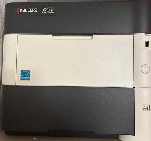 Бу Принтер лазерный Kyocera fs-4200dn