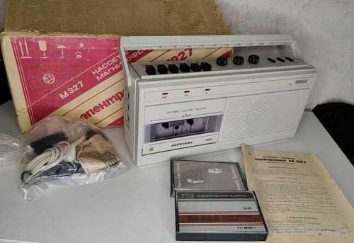 Кассетный магнитофон электроника м327 СССР