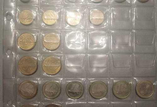 Коллекция монет Euro