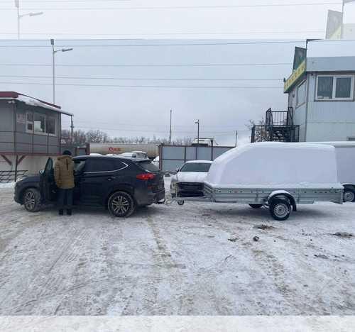 Прицеп с крышкой.Оцинкованный.мзса