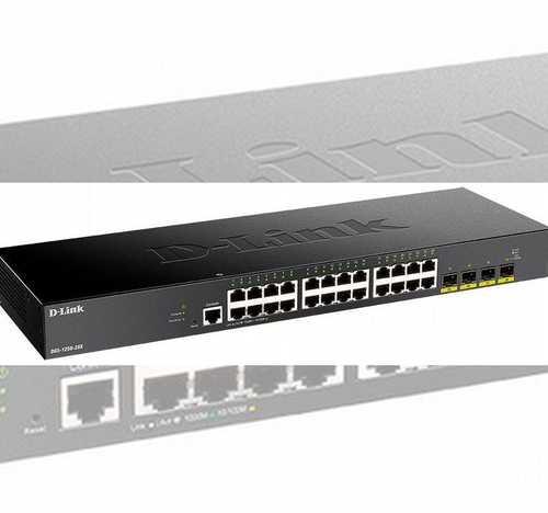 Коммутатор D-Link DGS-1250-28X/A1A 24G 4SFP  упра