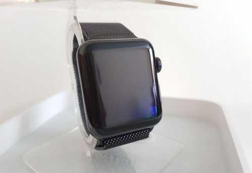 Stainless Steel Black Apple Watch 38MM