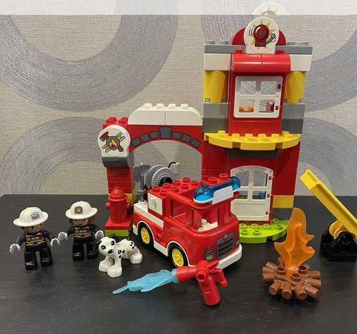 Lego duplo пожарная станция