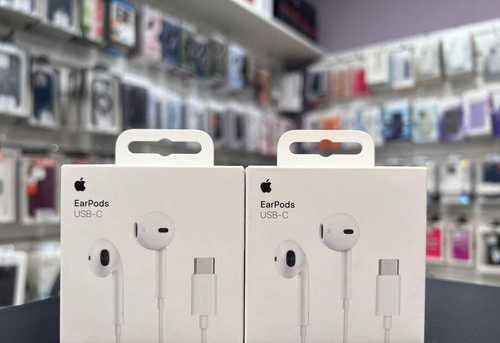 Гарнитура Apple EarPods (USB-C) mtjy3