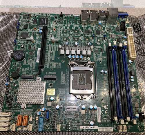 Серверная материнская плата Supermicro x11scm-f