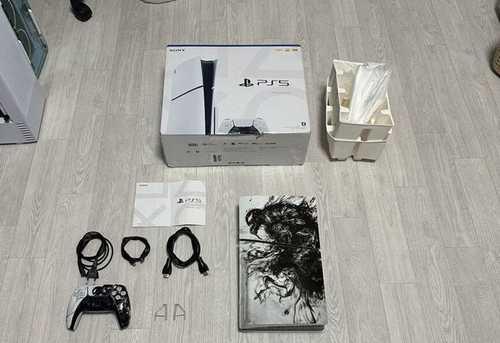Sony PlayStation 5 Slim 1000gb+ куча игр, в Идеале