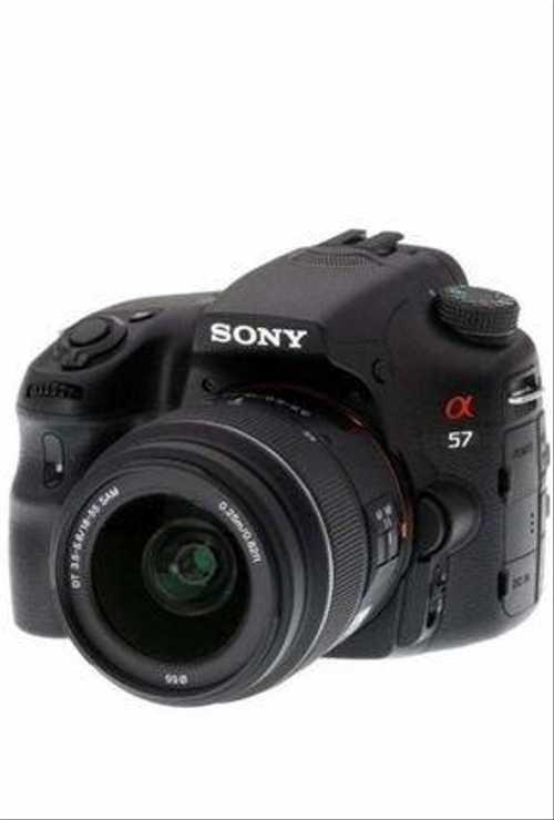 Зеркальный фотоаппарат sony alpha 57