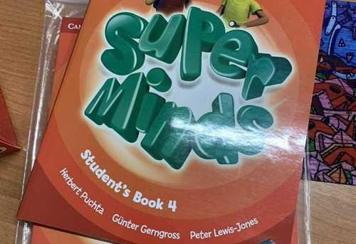Новый Комплект учебников super minds 4