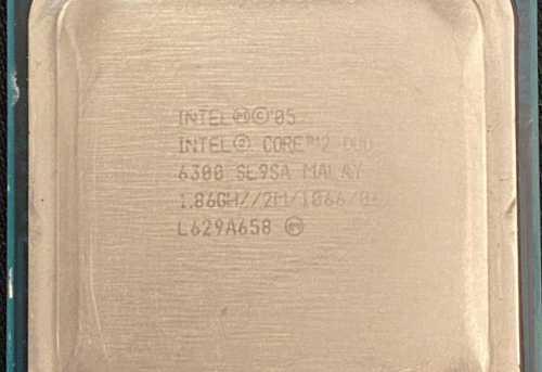 Процессор Intel Core 2 Duo 6300 сокет 775
