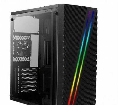 Корпус Aerocool Streak-A-BK-v1 черный без бп ATX 1