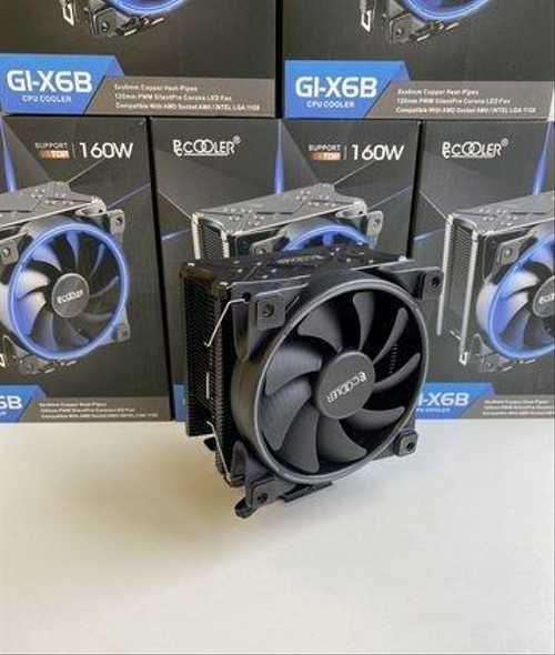 Кулер PCCooler GI-X6B новый