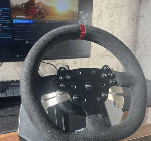 Игровой руль Artplays v 1200 vibro racing wheel