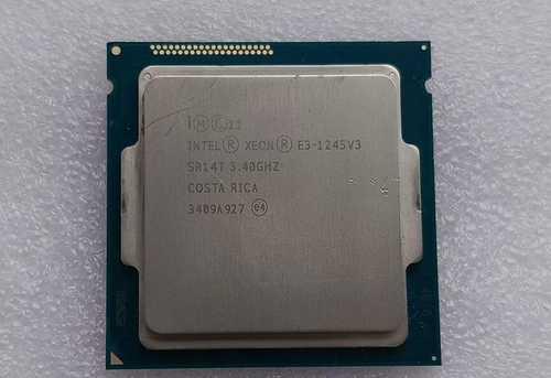 Intel Xeon E3-1245 v3 (аналог i7) LGA1150