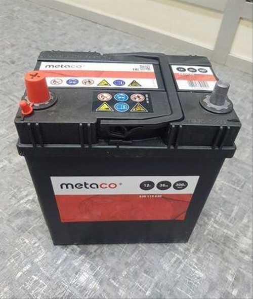 Аккумулятор Metaco battery 35 a/h п.п. Азия