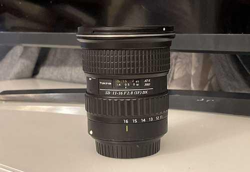 Tokina AF 11-16mm f/2.8 Canon EF-S