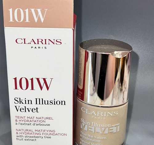 Clarins тональный крем 101W