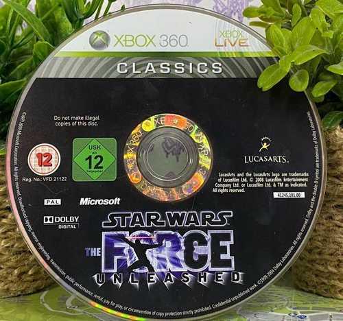 Star Wars The Force Unleashed Xbox 360 OEM