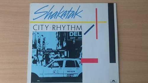 LP Shakatak "City Rhythm" Germany 1985 NM