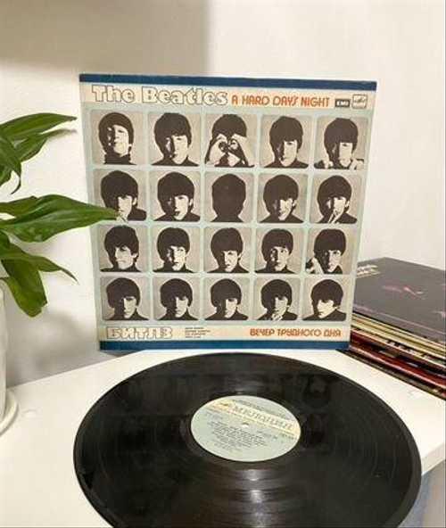 Вин. пластинка “The Beatles - A hard day’s night”