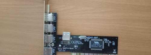 Контроллер расширения PCI USB as-pu241-v