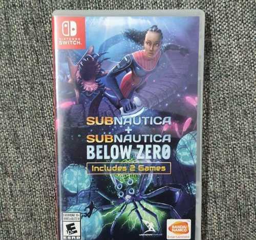 Картридж Subnautica + Below Zero Nintendo switch