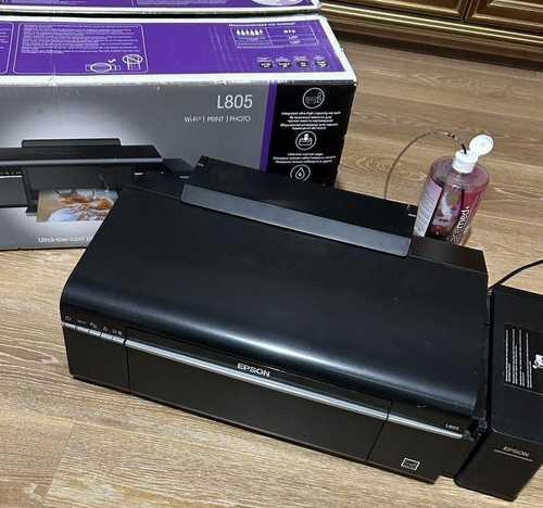 Струйный фотопринтер epson l805