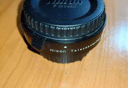 Телеконвертер Nikon teleconverter tc-14a 1.4 x