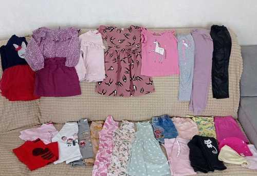 Одежда для девочки пакетом 104-110