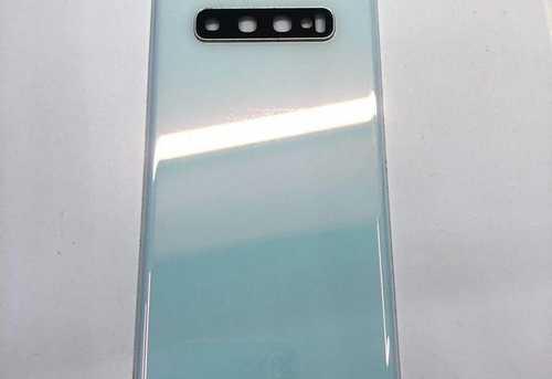 Задняя крышка Samsung S10 plus original (белый)