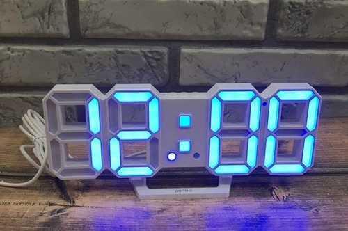 Часы будильник светодиодные t, дата
