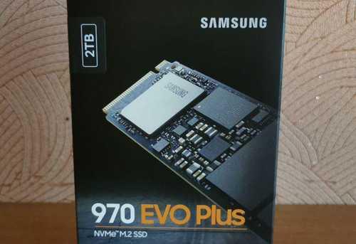 SSD M.2 Samsung 970 EVO Plus 2TB Новый