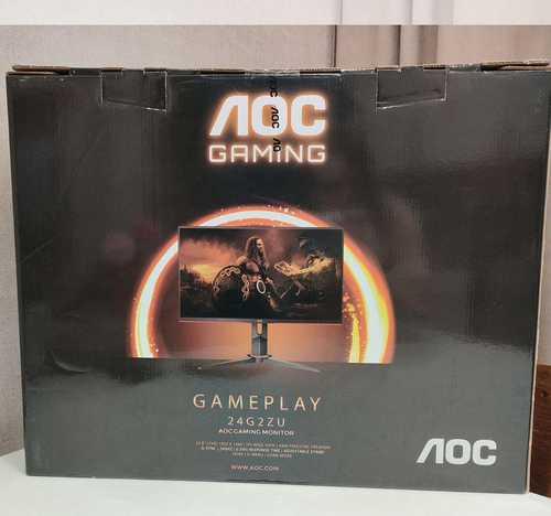 Монитор AOC Gaming 24G2ZU, 23.8", IPS, 240Гц