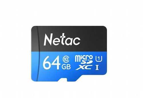 Карта MicroSD Netac P500 Standard на 64GB